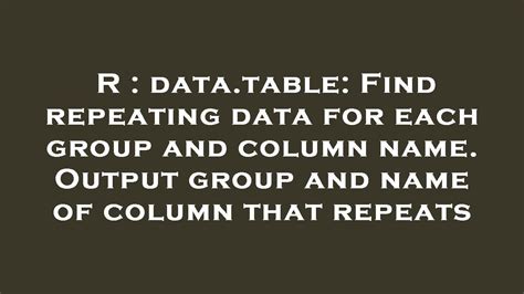 Column Name Datatable At Bridget Powers Blog