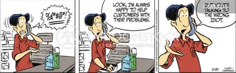 Angry Customer Cartoons And Comics Funny Pictures From Cartoonstock