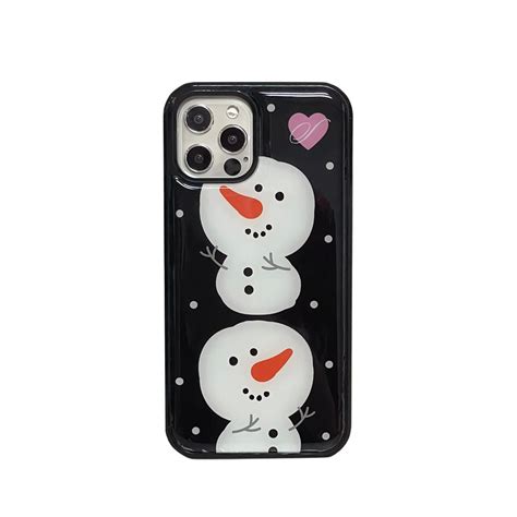 티엠엘 Snowing Snowman Case 눈사람 케이스 3colors 위시버킷