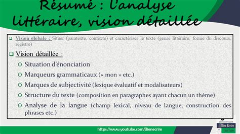 Comment Analyser Différents Types Et Formes De Textes En Français Lycee