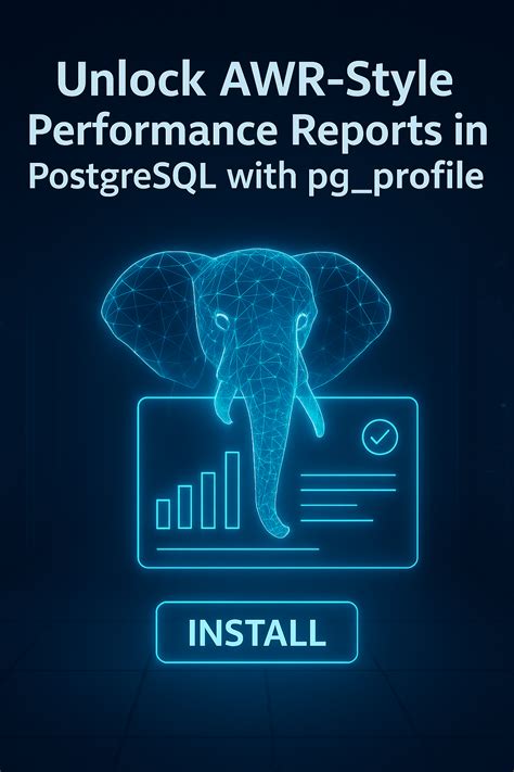 Unlock Awr Style Performance Reports In Postgresql With Pgprofile By