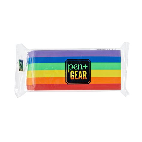 Brandclub Pen Gear Jumbo Eraser Rainbow 1 Count