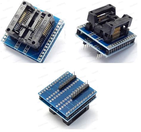Original Sop16 To Dip16 Adaptör 300 Mil Tl866cs Tl866a Rt809h Vb Programlayıcılar Için