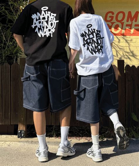 엄라이브 고퀄 남녀공용세트가능 레터링 오버핏 반팔 티셔츠 버뮤다 데님 스티치 카고 팬츠 트레이닝 세트 셋업 유니크 빈티지 하프 최저가 포인트 7부 커플티 꾸안꾸 데일리