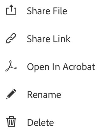 Manage Scans Adobe Scan For IOS Manage Scans Adobe Scan For IOS