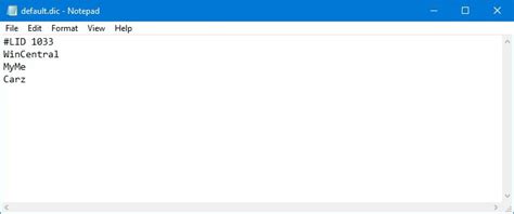 How To Edit The Custom Spell Check Dictionary On Windows 10 Windows Central