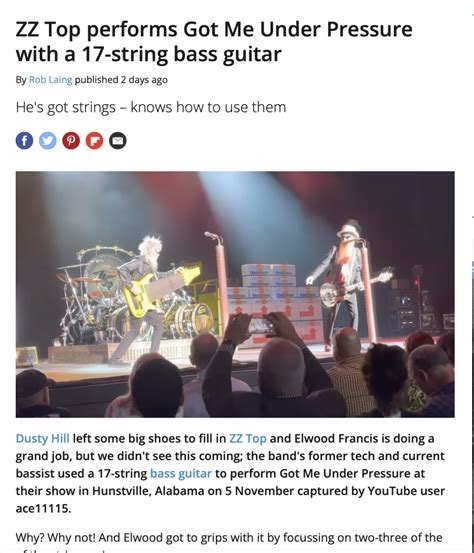 New 17 String Fender Bass Debut Who Wants One Telecaster Guitar Forum
