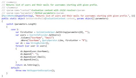 How To Correctly Implement A Custom Macro Method