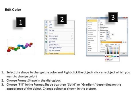 PowerPoint Process Gears Process Teamwork Ppt Template
