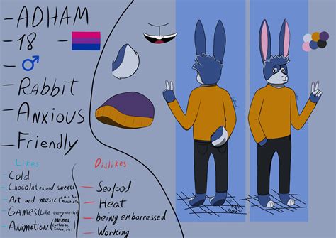 Finnaly My Fursona Ref Sheet Im Happy 3 Rfurry