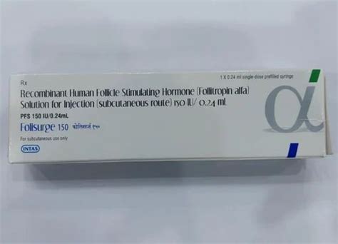 150 Iu Recombinant Human Follicle Stimulating Hormone Packaging Size 024ml At ₹ 799vial In