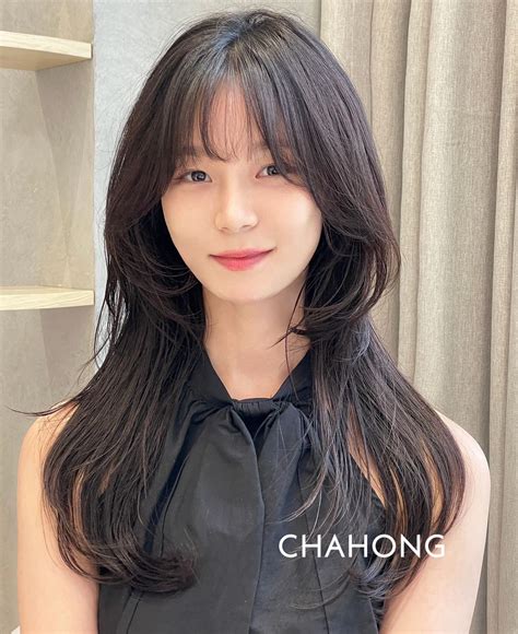 차홍룸강남대로점 Chhyeon 요즘 레이어드 펌스타일은 이거 하이레이어드컷 허그펌 Chahongofficial Chahongofficial
