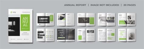 Annual Report Premium Psd