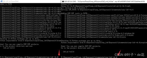 ESP32 esp idf环境搭建 espidf选择芯片 CSDN博客
