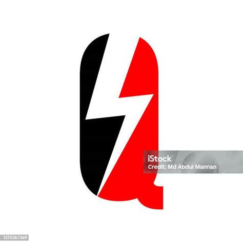 전원 로고 Q 편지와 번개 에너지 기술 조명 천둥 볼트 템플릿전원 Q 편지 로고 디자인 로고에 대한 스톡 벡터 아트 및 기타 이미지 로고 번개 볼트 Istock
