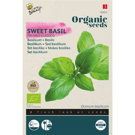Buzzy® Organic Basil Italiano Classico Bio Sherries Estates