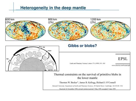 Ppt Joint Seismic And Mineral Physics Analysis Of Upper Mantle Temperature And Composition