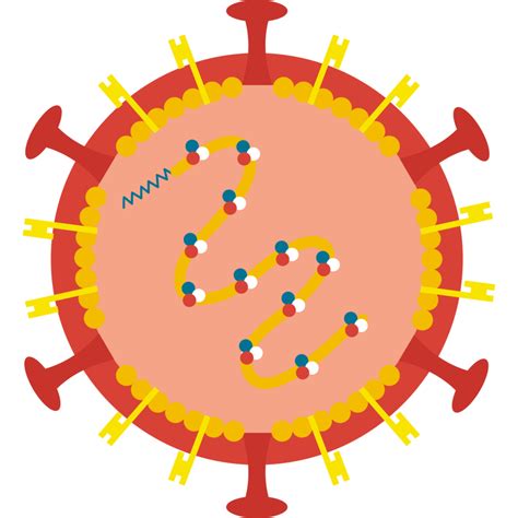 Virus Nipah Inside Icon Isolated 54837074 Png