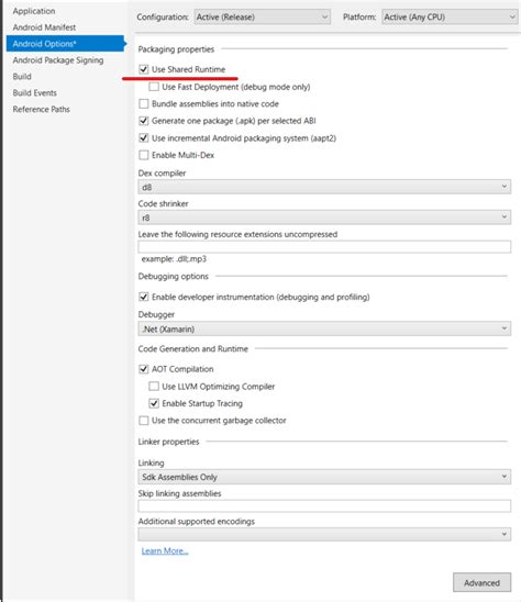 Cant Compile On Release Mode · Issue 11 · Dotnetandroid Libraries · Github