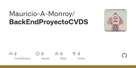 Github Mauricio A Monroybackendproyectocvds