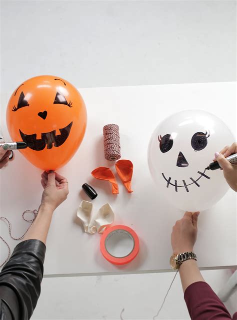 These Diy Halloween Balloons Are So Easy It S Scary Artofit