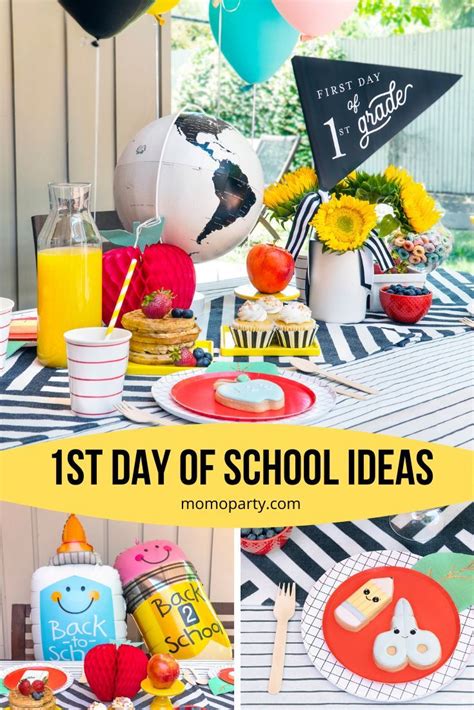 A Fun First Day Of School Breakfast Celebration School Celebration Back To School Breakfast