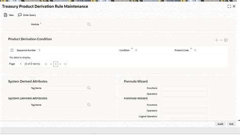 Product Derivation Rule