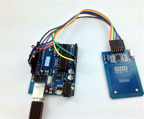 Arduino Wiring And Programming Of Rfid Sensor Arduino Rfid Beaglebone