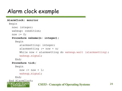 cs533 concepts of operating systems class 3 ppt download