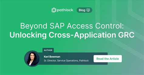 Pathlock On Linkedin Sap Grc Crossapplication Compliance