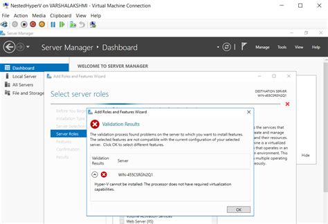 Runbook Nested Virtualization In Hyper V Windows 2016