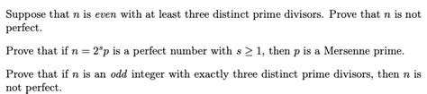 Solved Suppose That N Is Even With At Least Three Distinct