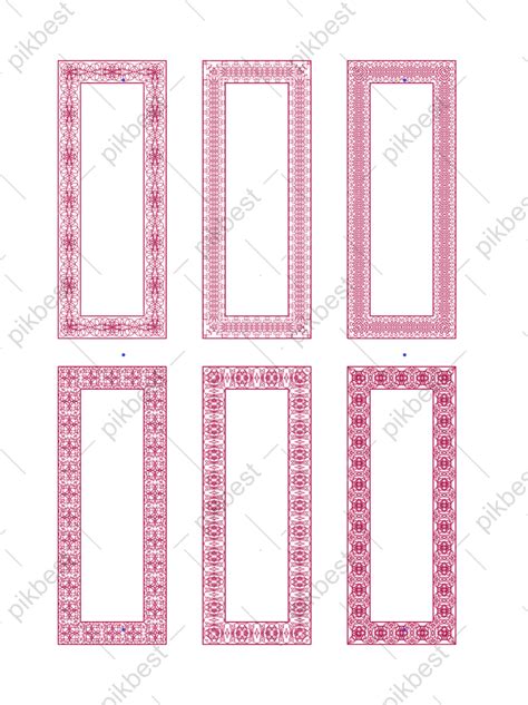 Red Border Ai Png Images Free Download Pikbest