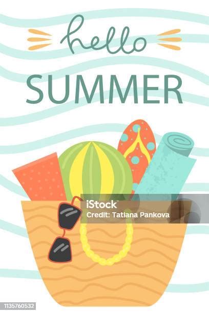 여름의 3 포스터 세트 여름에 대 한 벡터 디자인 컨셉 헬로 서머 계절에 대한 스톡 벡터 아트 및 기타 이미지 계절 과일 귀여운 Istock