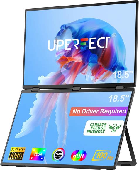 Uperfect Delta Max 185 100hz Dual Portable Monitor For Laptop Screen