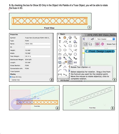 How To Tilt Objects General Discussion Vectorworks Community Board