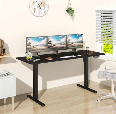 Adjustable Height Electric Desk First Class Furniture