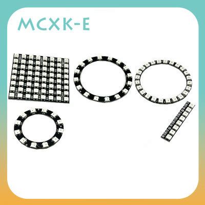 WS Module Bit Bit Bit Bit RGB LED Full Color Built In Driving Lights Round