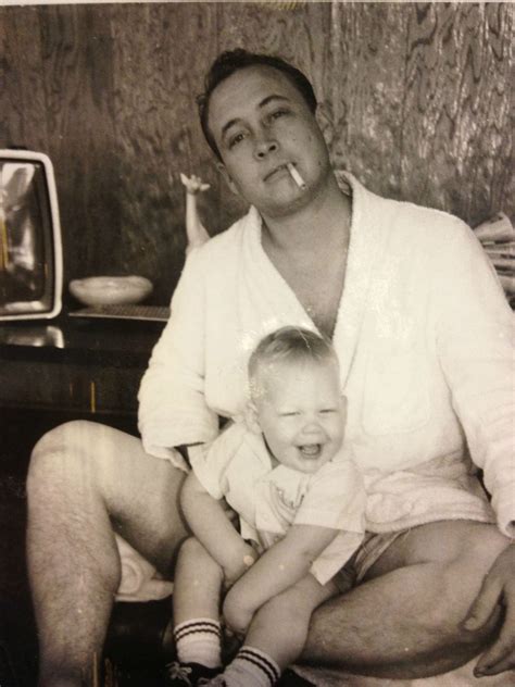 My Grandpa Holding My Dad Roldschoolcool