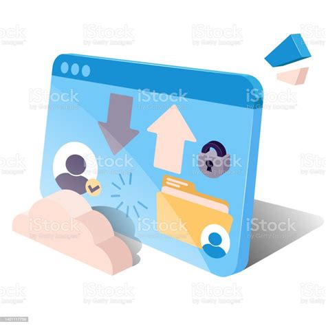 파일 전송 데이터 교환 서비스 디지털 문서 전송 개념 0명에 대한 스톡 벡터 아트 및 기타 이미지 0명 3차원 형태 개념