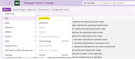 Solved Is There Any Way To Change Warning Message To Erro SAP Community