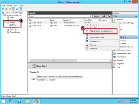 Hyper V Cluster With Shared Vhd Final Setup 4sysops