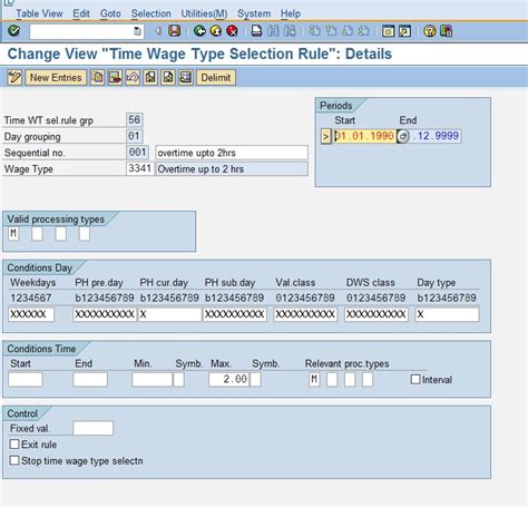 Time Wage Type Selection Rules Generation Of Tim Sap Community