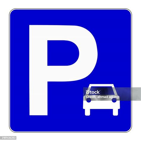 주차장 표시 자동차 기호 벡터 일러스트 레이 션과 블루 주차 표지판 0명에 대한 스톡 벡터 아트 및 기타 이미지 0명 거리 교통 Istock
