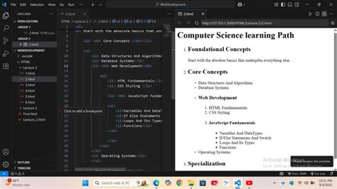 Webdevelopment Html Learningjourney Consistency Gratitude Coding