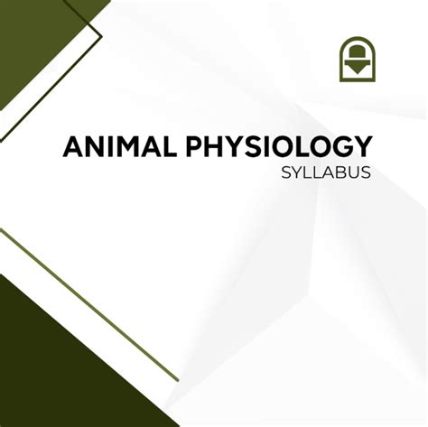 Animal Physiology Syllabus Template Edit Online And Download Example