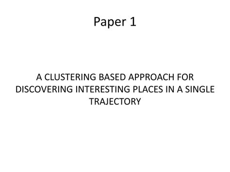 Ppt Moving Pattern Detection In Spatio Temporal Data Mining