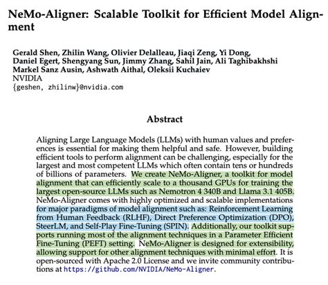 浅析主流 alignment 算法与 nemo aligner 框架 知乎