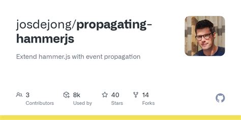 github josdejong propagating hammerjs extend hammer js with event
