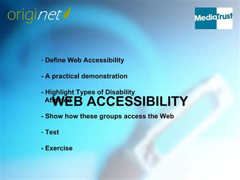 Web Accessibility Ppt
